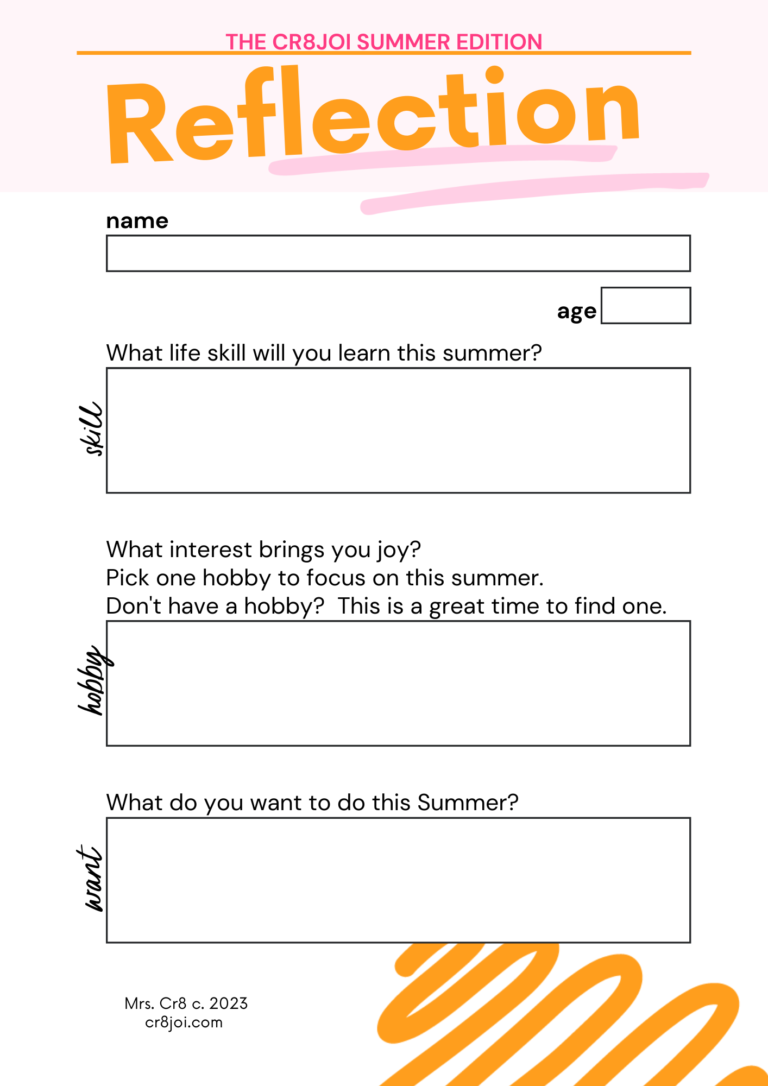 The Cr8joi Summer Edition: Easy Summer Schedules | cr8joi